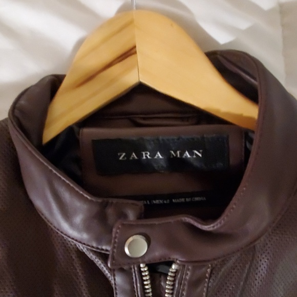 Zara | Jackets & Coats | Structured Zara Motorcycle Racing Jacking ...